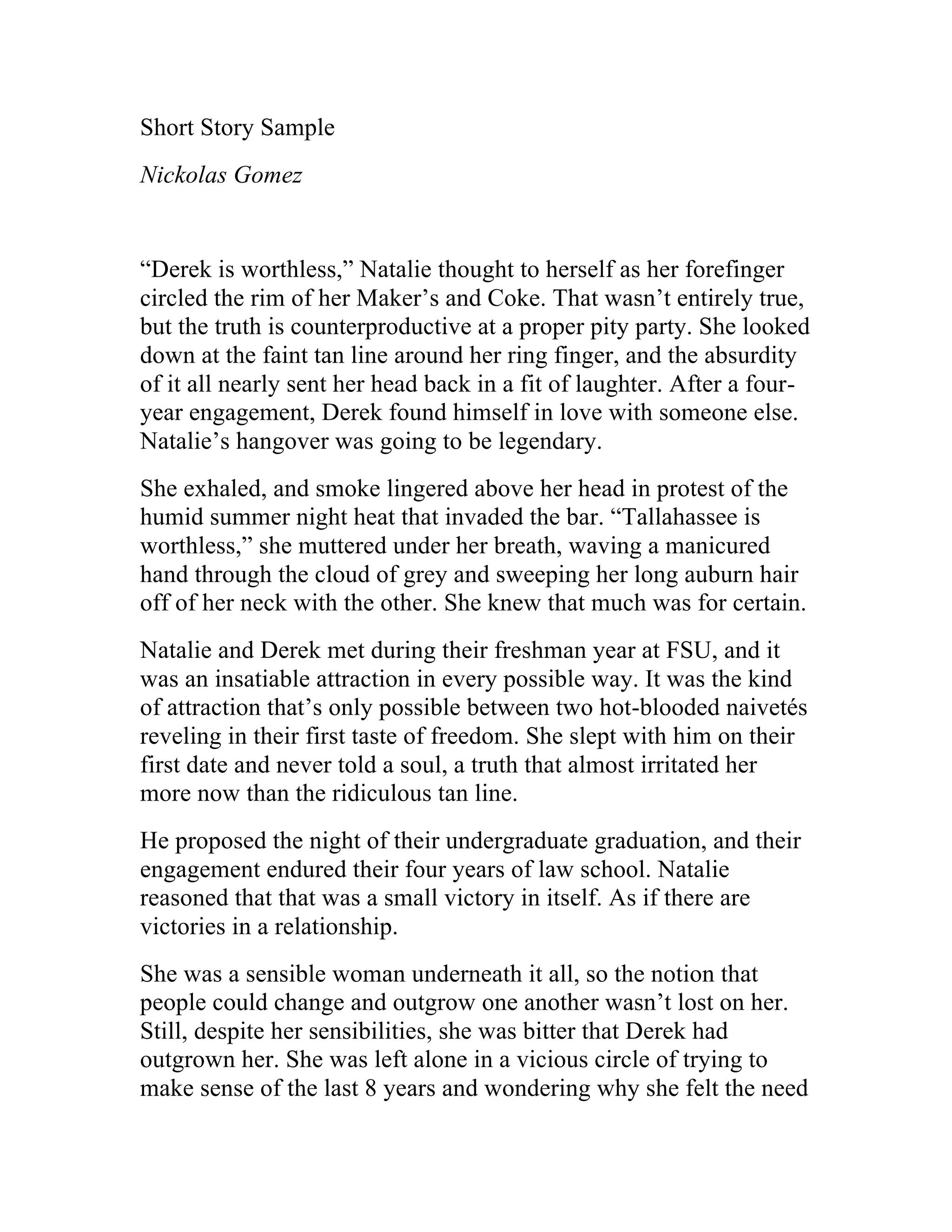 Sampleshortstory | PDF