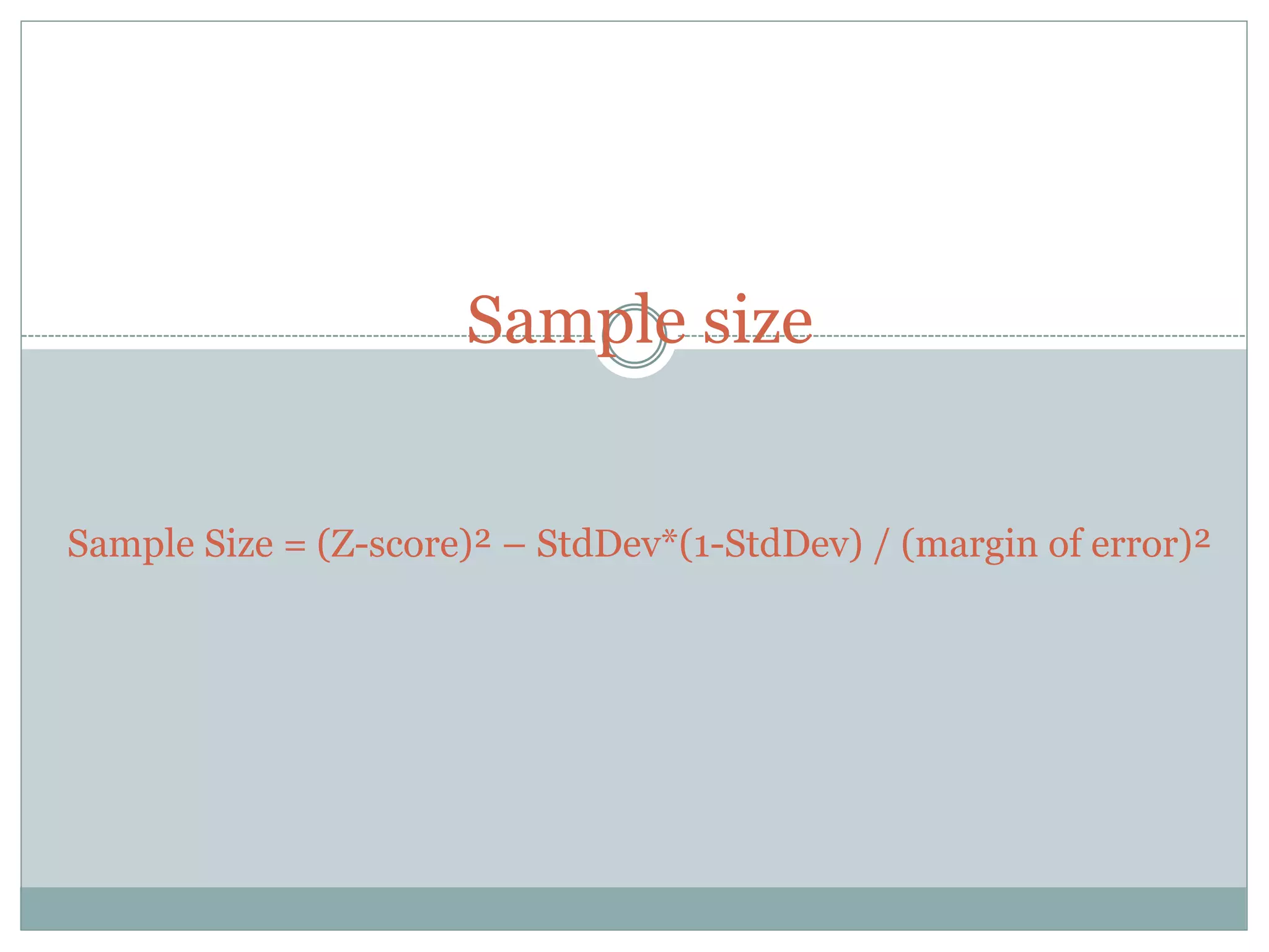 Sample size | PPT