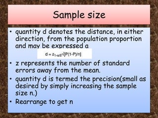 Sample size | PPTX | Physics | Science