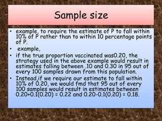 Sample size | PPT