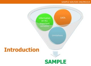 Sample size | PPTX