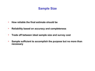 Public health and Epidemiology sample size estimation | PPT