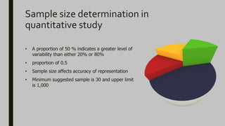 Sample Size Determination | PPTX