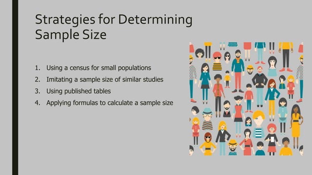 Sample Size Determination | PPTX