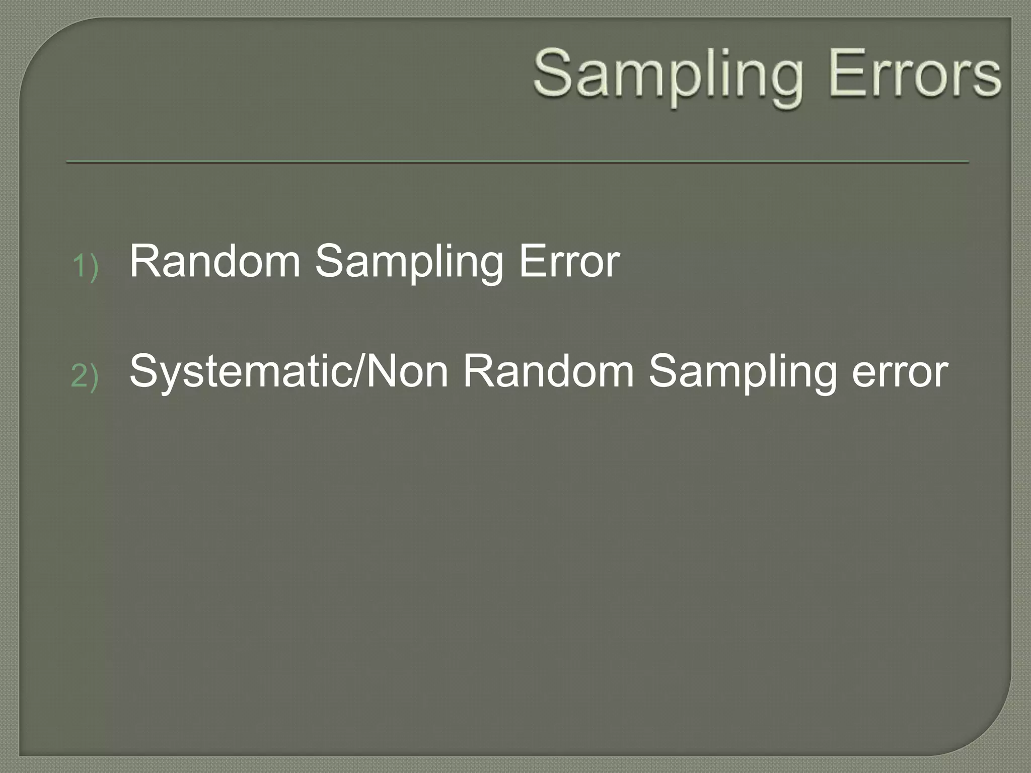 Sample size and sample design | PPT