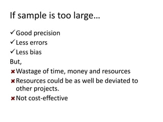 Sample size calculation | PPTX