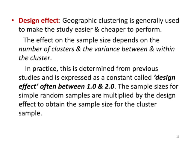 Sample size calculation | PPTX