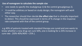 Determining the optimal sample size for study/ research question. | PDF