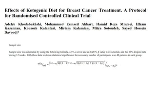 Sample size calculation in clinical trials | PPT