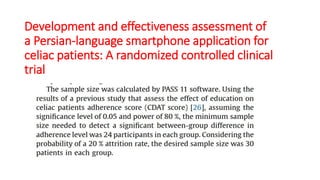 Sample size calculation in clinical trials | PPT