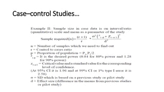 SAMPLE SIZE CALCULATION IN DIFFERENT STUDY DESIGNS AT.pptx
