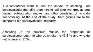 sample size calculation for Bio Medical research | PPT