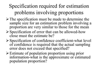Sample size determination | PPTX