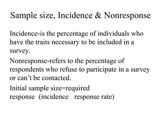 Sample size determination | PPTX