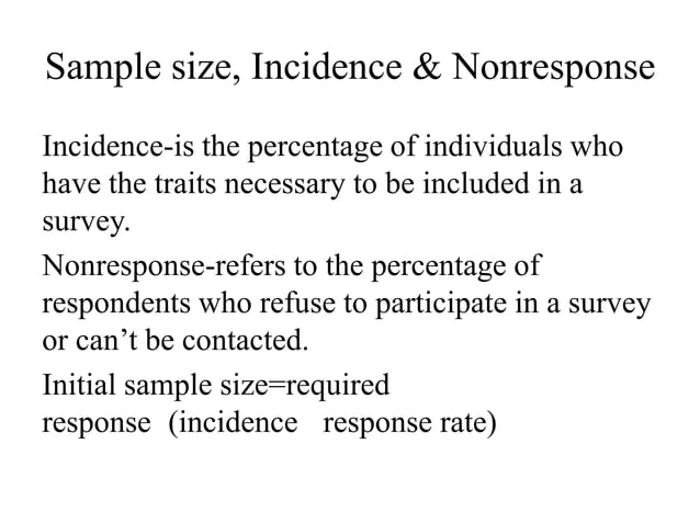 Sample Size Determination Pptx