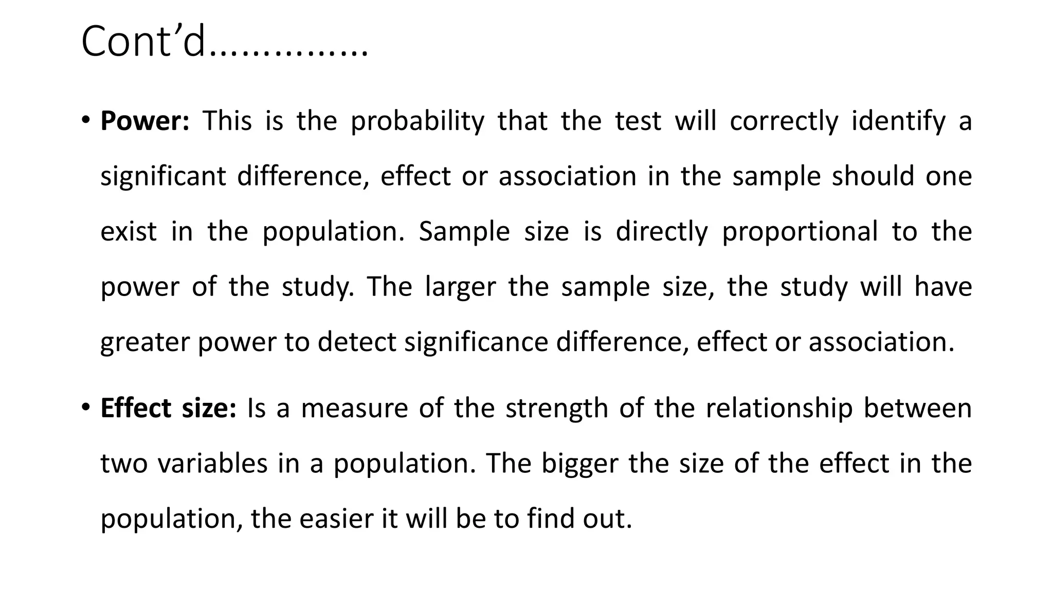 Sample Size Determination Pdf Physics Science