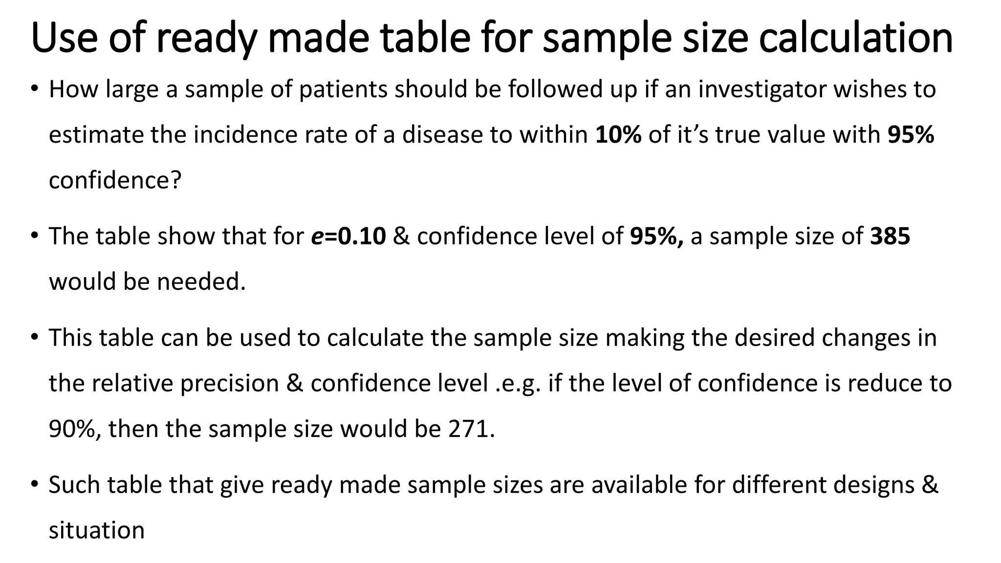 Sample size determination | PDF | Physics | Science