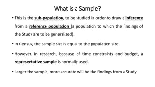 Sample size determination | PDF