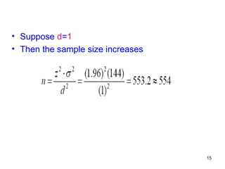 biostatics Sample Size Determination.ppt