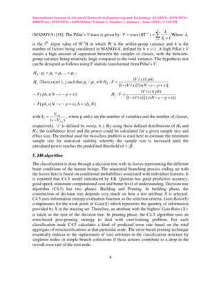 Sample size determination for classification of eeg signals using power ...