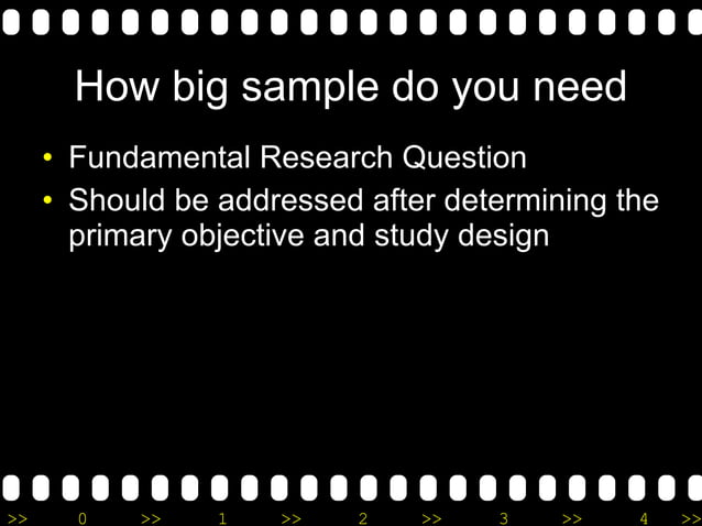 Sample Size Estimation | PPT | Physics | Science
