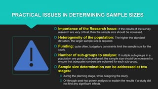 Sample size estimation | PPTX
