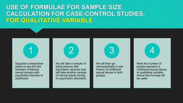 Sample size estimation | PPTX