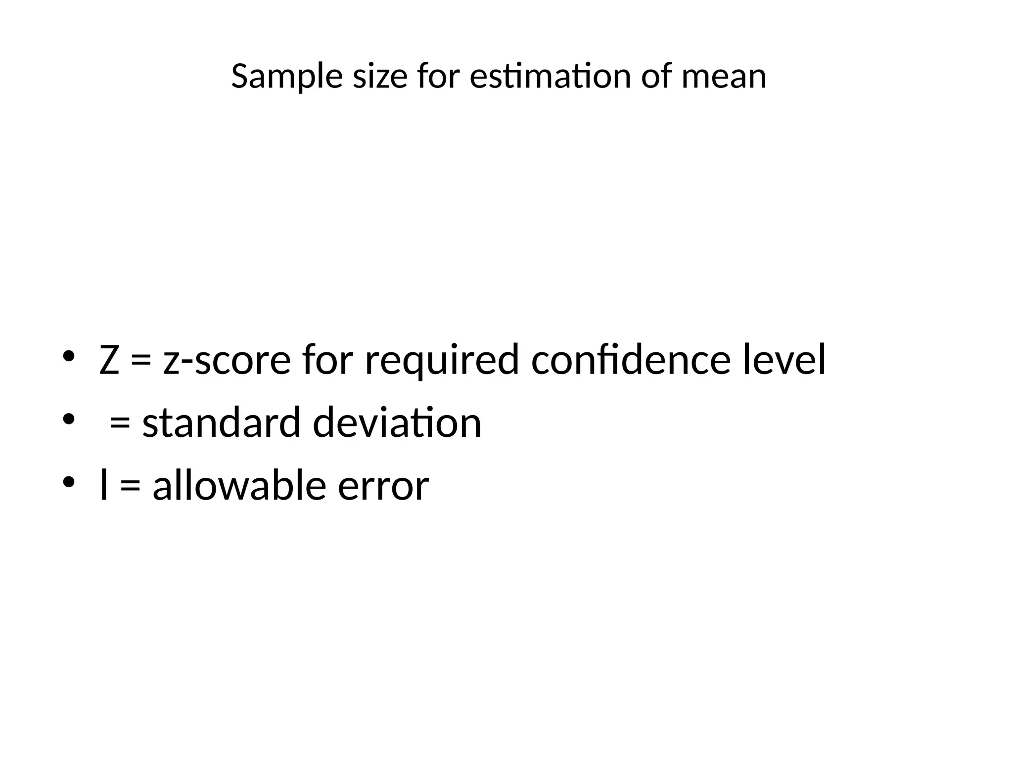 Sample Size Estimation for community medicine.pptx