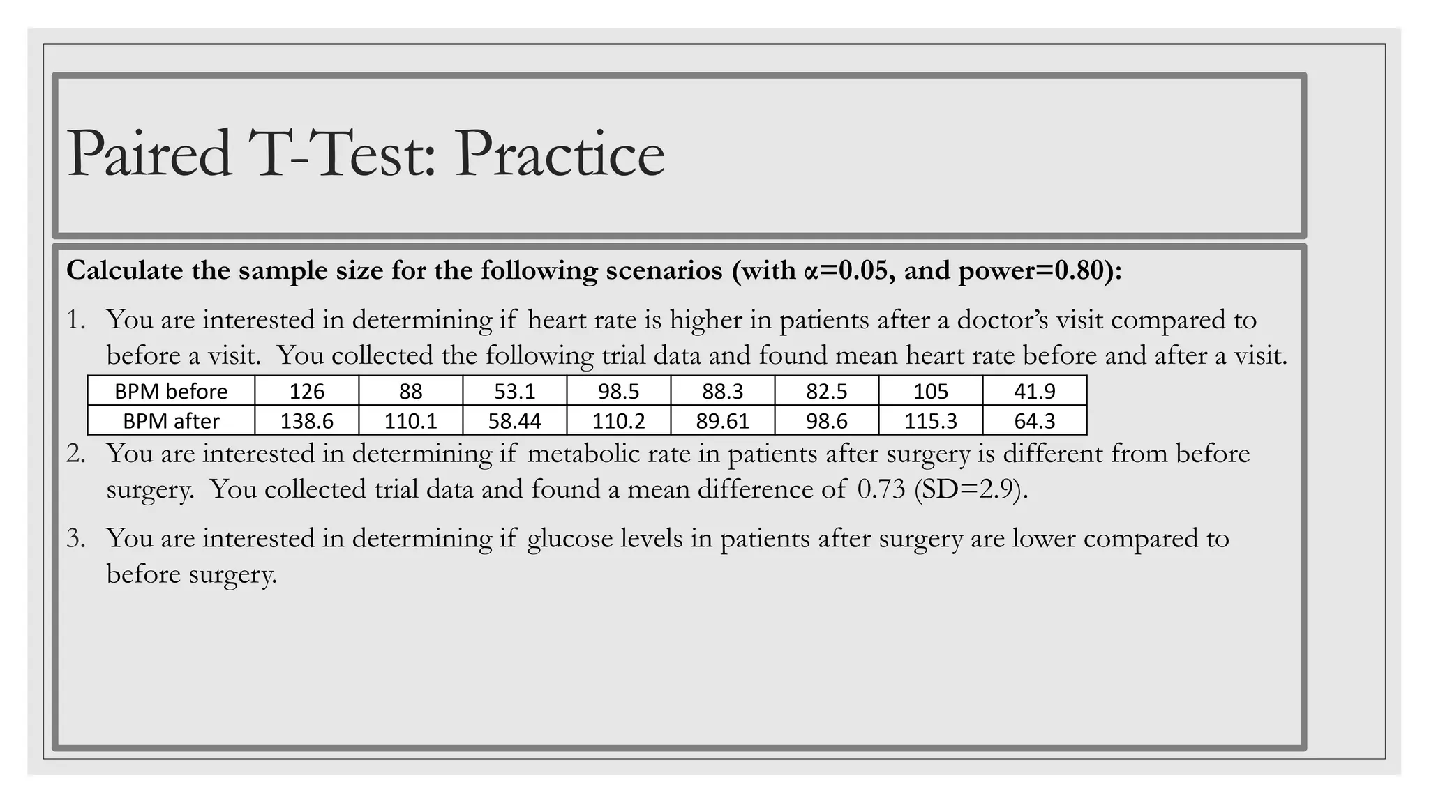 Sample Size And Gpower Module | PDF