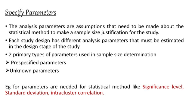 PPT on Sample Size, Importance of Sample Size, | PPTX