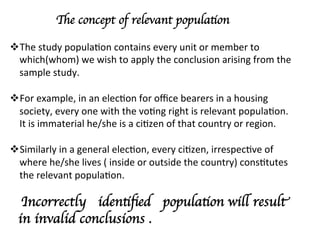 Adequacy of sample size in population surveys | PDF