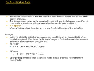 Sample size & meta analysis | PPTX