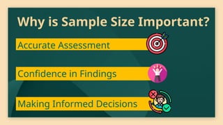 Presentation on the Formula to get the Sample Size | PPT