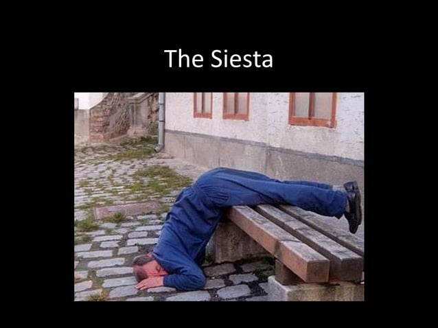 Adopting Cultural Practice from other Countries: The Siesta | PPTX