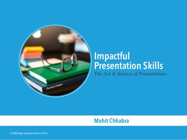 Sample Slides from the Impactful Presentation Skills Workshop