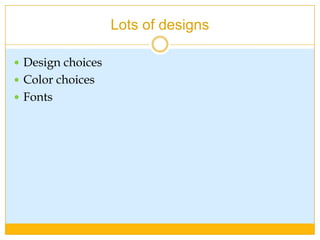 Sample slide show | PPT