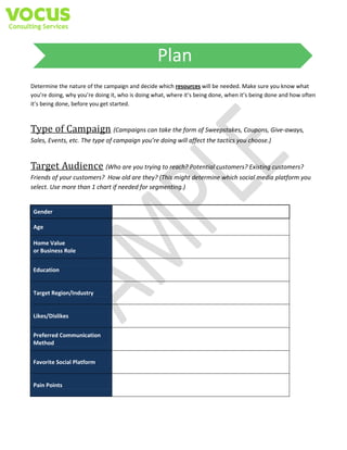 Sample Social Media Campaign Templates | PDF