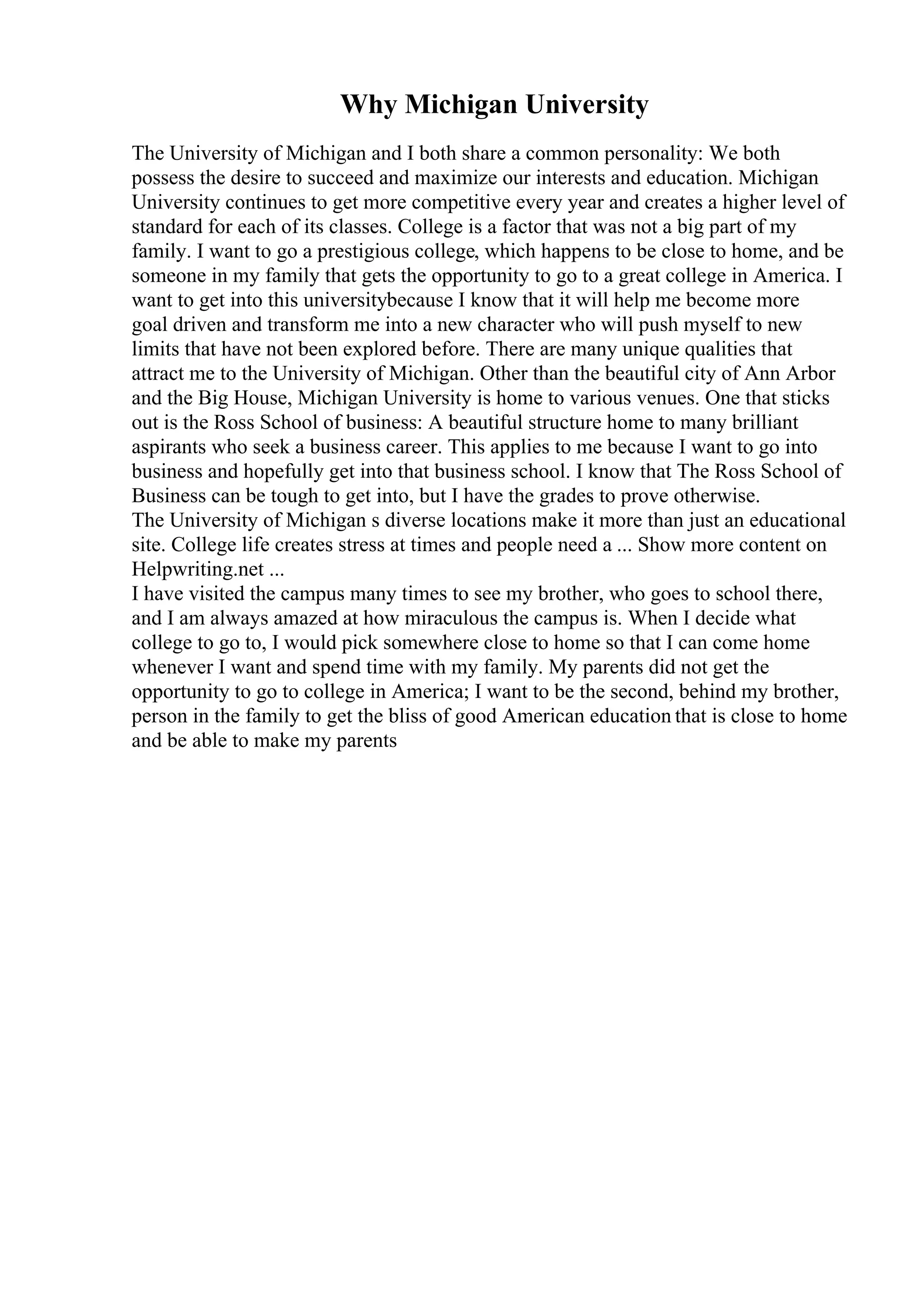 Samples Of Personal Essays | PDF