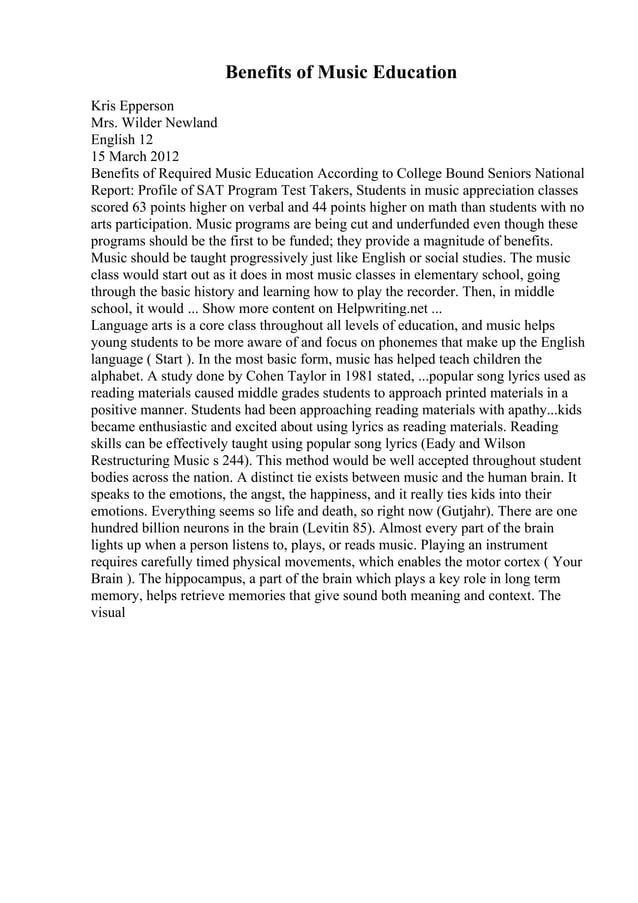 Samples Of Personal Essays | PDF