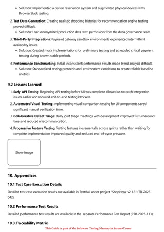 Sample Software Test Report in PDF (Free Download) | PDF