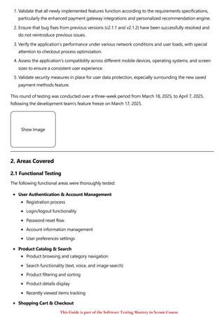 Sample Software Test Report in PDF (Free Download) | PDF