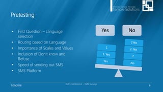 SMS Data Collection for measuring attitudes on migration | PPTX ...