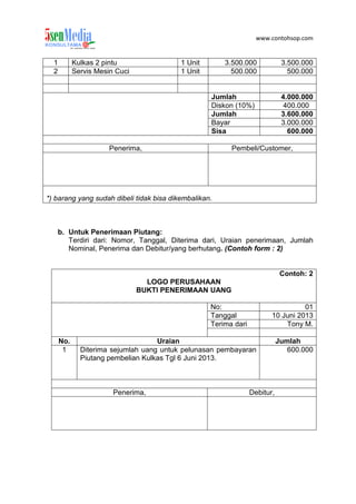 CONTOH SOP ACCOUNTING | PDF