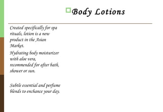 Sample Spa Business Plan | PPT