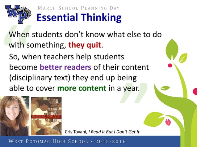 Sample staff development session | PPT