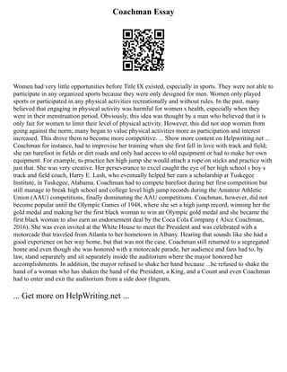 Sample Statement Of Purpose Essays Undergraduate - Kid | PDF