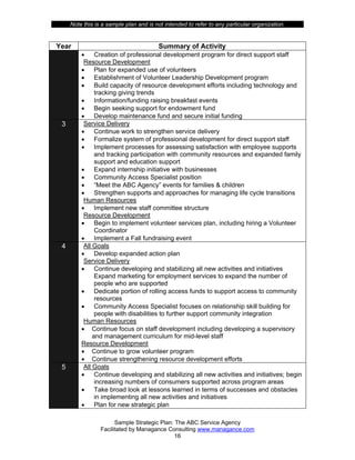 strategicplan serviceagency | PDF