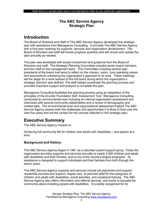 strategicplan serviceagency | PDF