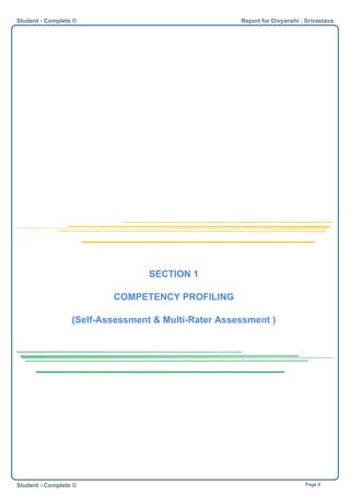 Student Complete-Sample Report | PDF