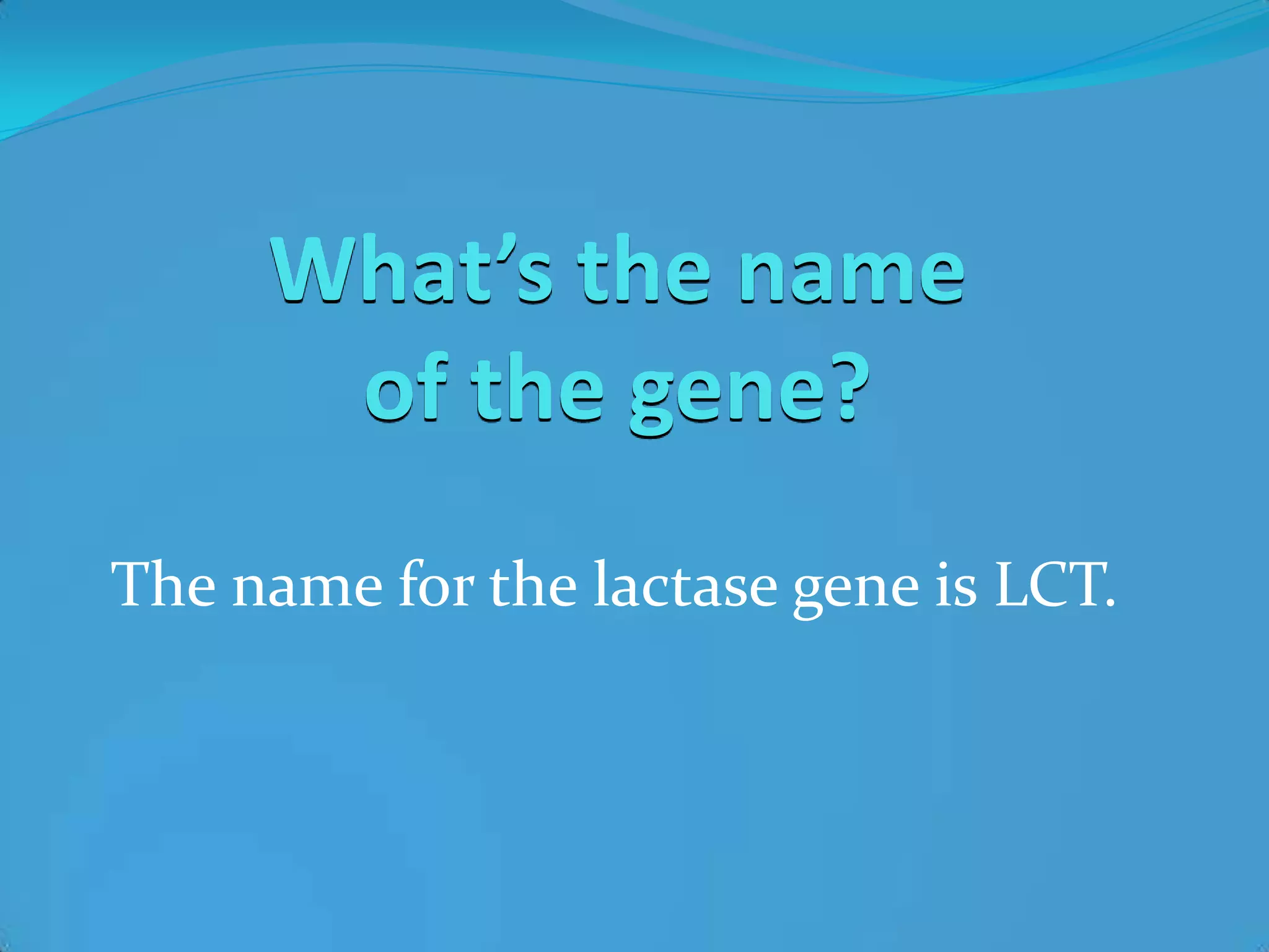 Lactose Intolerance. Student Presentation | PPTX